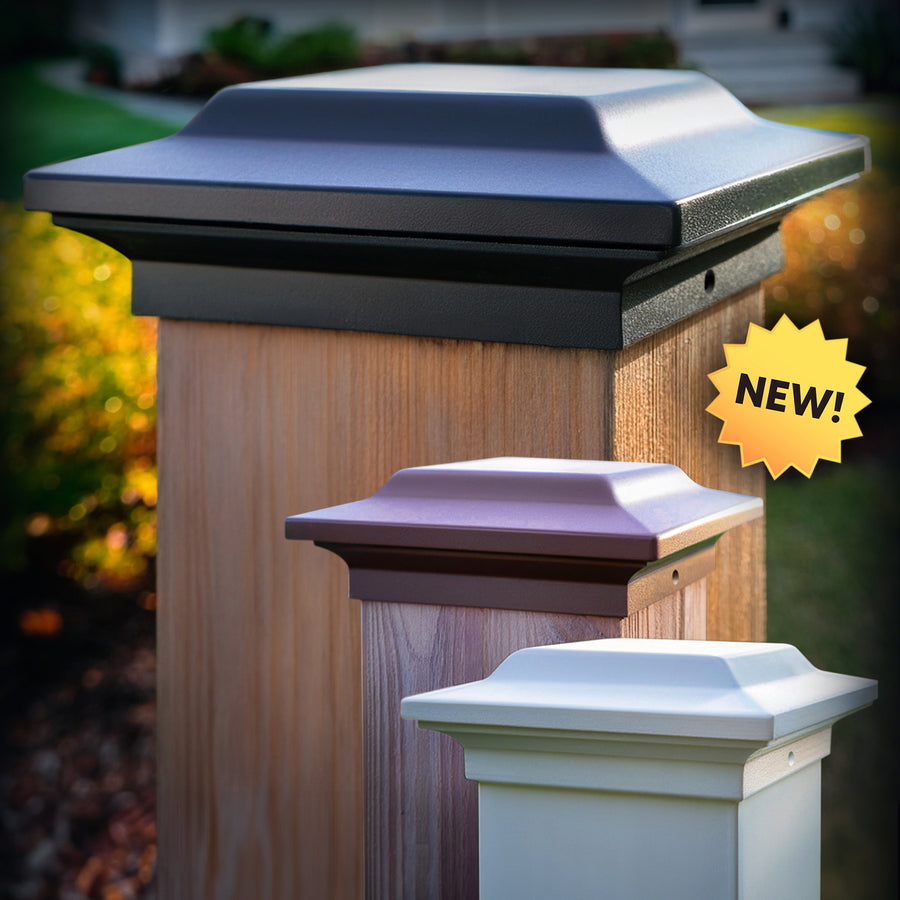 Introducing the New 4x4 Aluminum Post Cap: Versatility Meets Durabilit