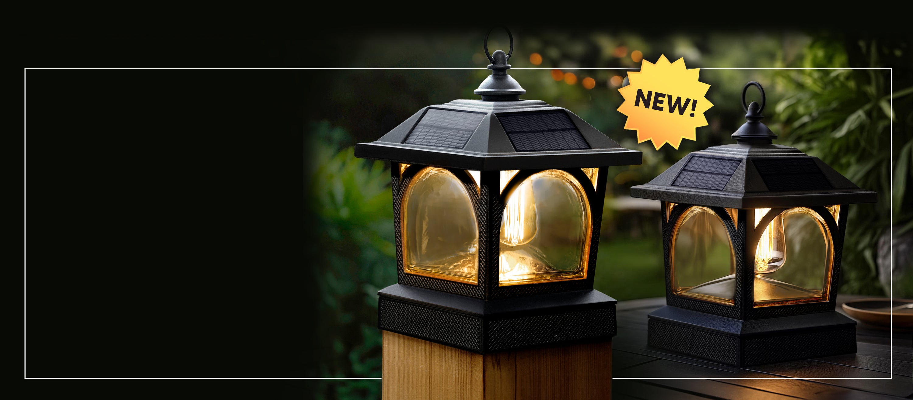 Classy Caps : solar outdoor lighting including solar post caps.