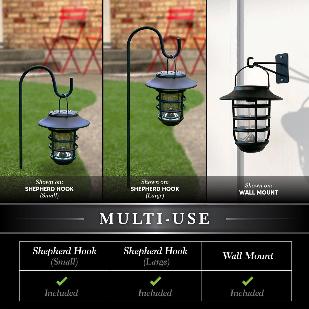 Black Aluminum Nottingham Hanging Coach Light