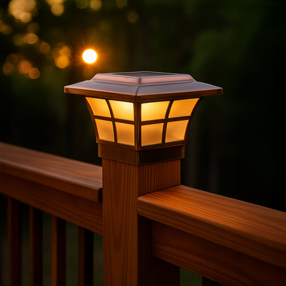Prestige Solar Post Cap - Copper Electroplated SLO79C