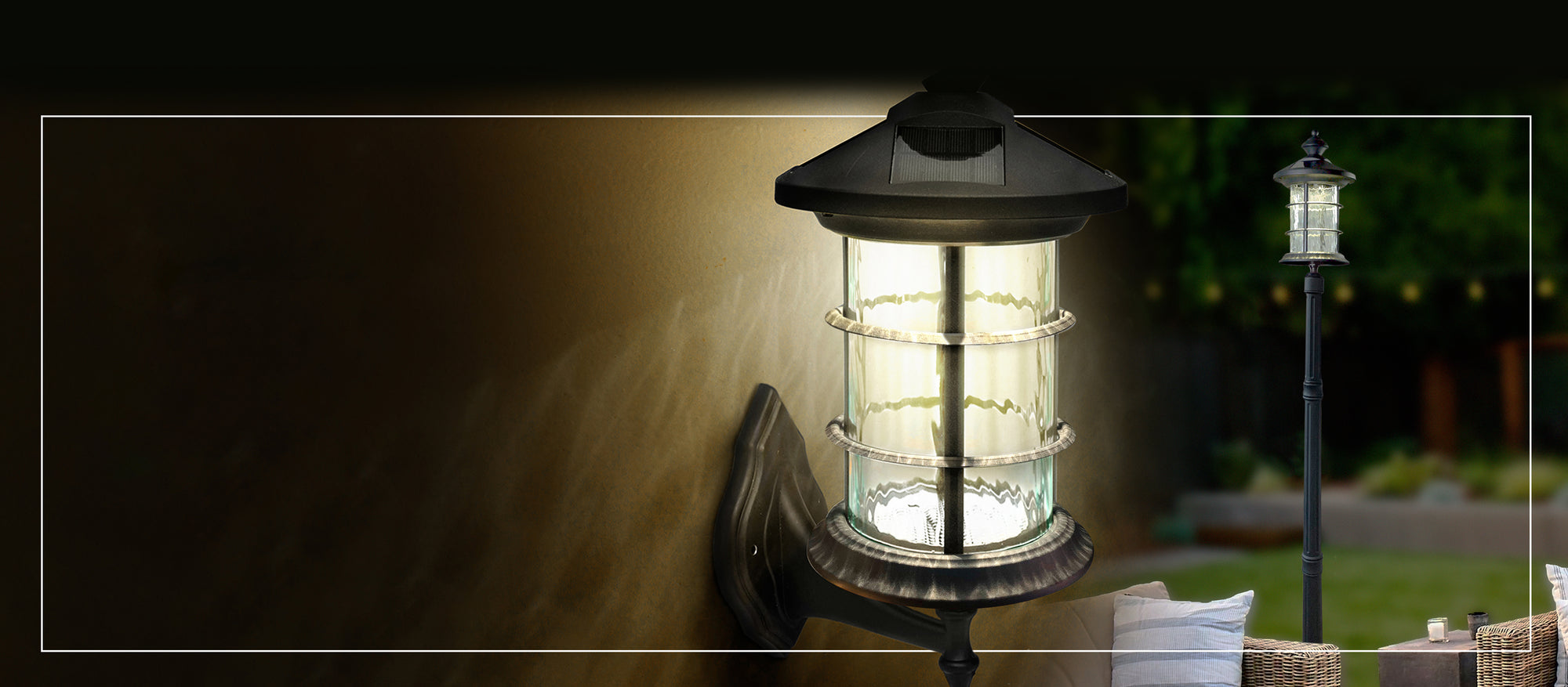 Classy Caps : solar outdoor lighting including solar post caps.