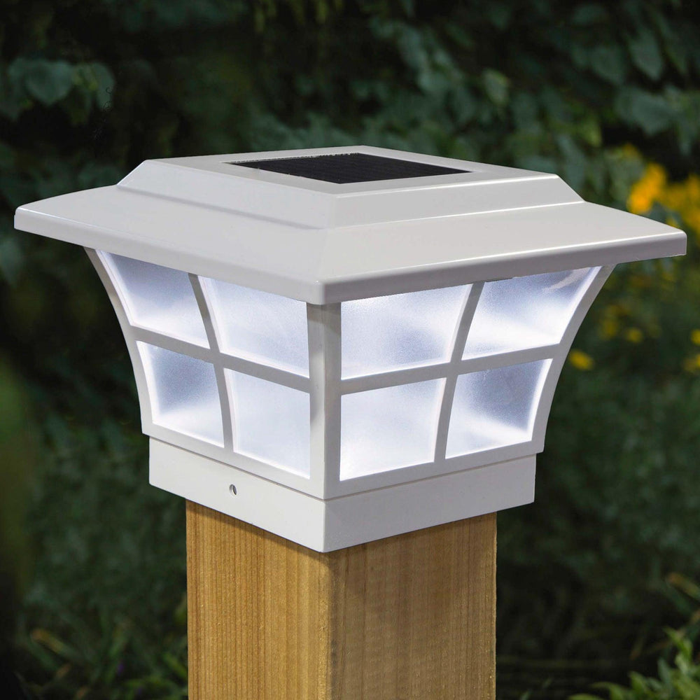 Prestige Solar Post Cap - White SLO79W
